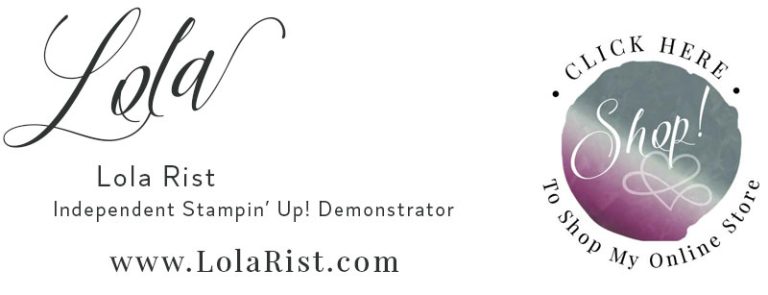 The Elegance Of A Gold Holly Leaf! - Lola Rist, Stampin' Up! Demonstrator