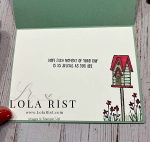 Creating With The Garden Birdhouses Stamp Set! - Lola Rist, Stampin' Up ...